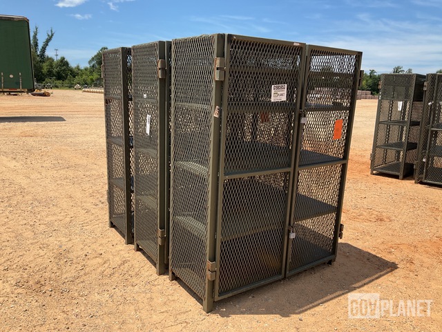 Surplus (3) Storage Rack Cages in Albany, Georgia, United States ...