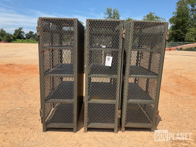 Surplus (3) Storage Rack Cages in Albany, Georgia, United States ...