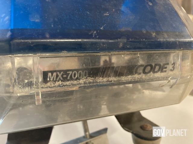 Code 3 MX-7000 Emergency Vehicle Light Bar Lightbar Blue & Red in ...