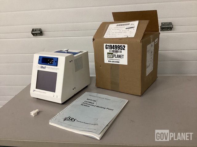 Surplus Stanford Research Systems OptiMelt Automated Melting Point ...