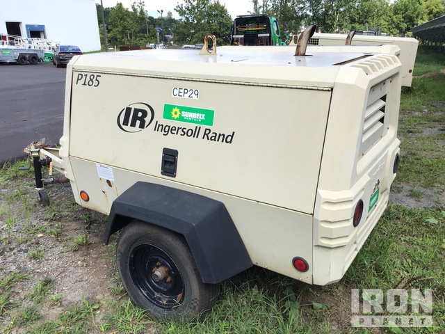 2007 Ingersoll-Rand P185WJD 185 cfm Mobile Air Compressor in ...