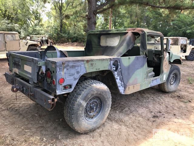 1997 AM General M1097A2 HMMWV 2 Door Soft Top w/Truck Body in Hooks ...