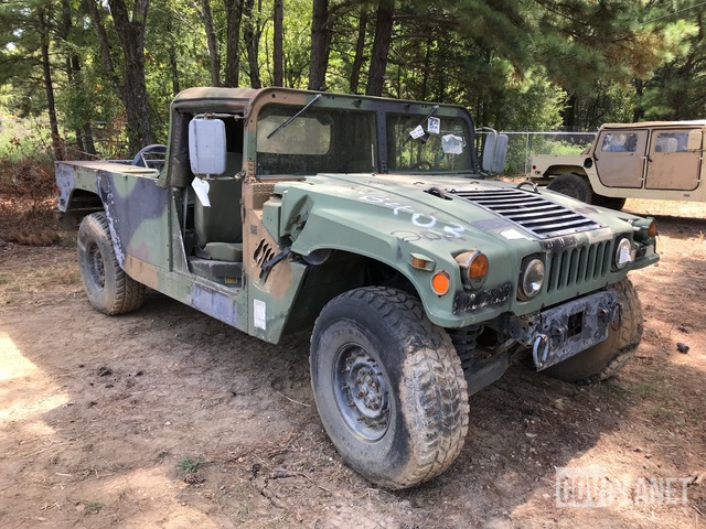1997 AM General M1097A2 HMMWV 2 Door Soft Top w/Truck Body in Hooks ...