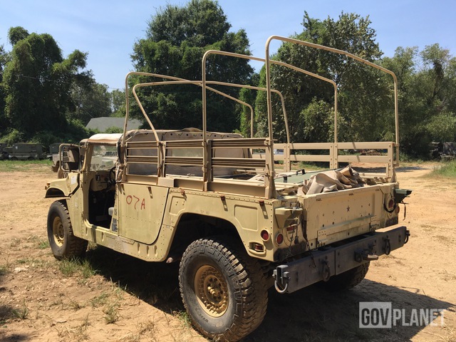 Surplus 1997 AM General M1097A2 HMMWV 2 Door Soft Top w/Truck Body in ...