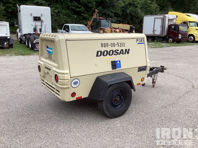 2014 Doosan P185 185 cfm Mobile Air Compressor in North Franklin ...