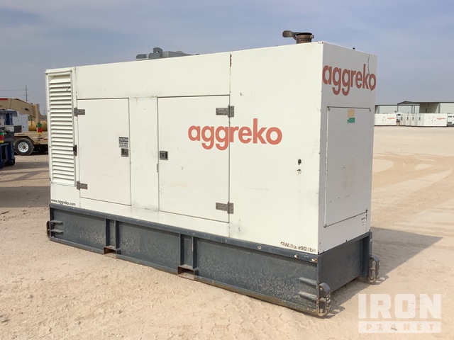 Aggreko 168 kW Skid-Mounted Generator Set (Inoperable) in Midland ...