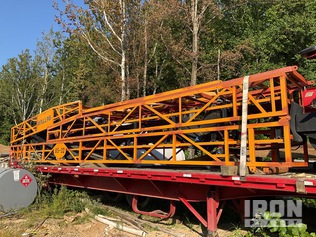 Better 8532 Portable Stacking Conveyor w/Flatbed Trailer in District ...