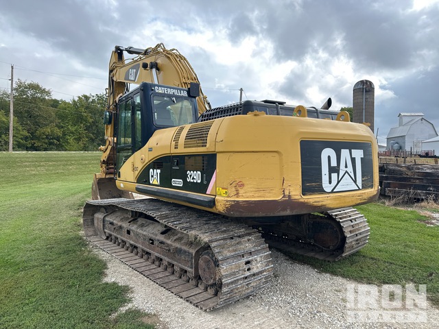 2009 Cat 329D Roadbuilder Tracked Excavator in Wapello, Iowa, United ...