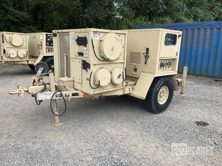 Surplus 2007 PowerSystems International DRASH Shelter Transport Trailer ...