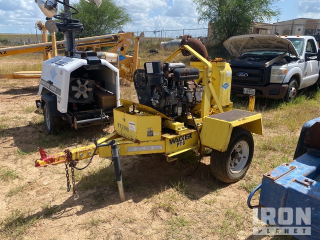 2006 Wacker PT6 Trailer-Mounted Water Pump in Victoria, Texas, United ...