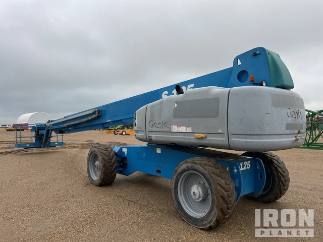 2014 Genie S125 4WD Diesel Telescopic Boom Lift in Nisku, Alberta ...