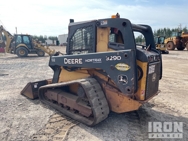 2012 John Deere 329DT Two-Speed Compact Track Loader in Sept-Iles ...