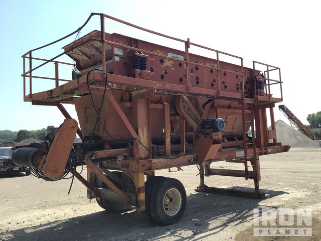 Boliden 5X20 DD Portable Screen Plant in Sioux City, Iowa, United ...
