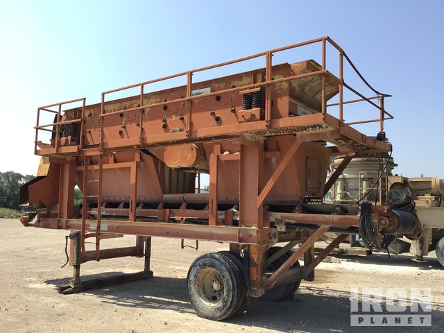 Boliden 5X20 DD Portable Screen Plant in Sioux City, Iowa, United ...