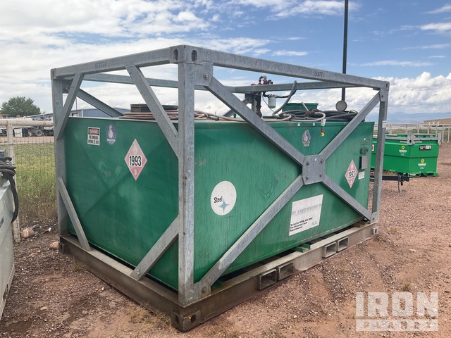 2007 Dragon 2300 ET 2300 gal Skid Mounted Steel Diesel Fuel Tank in ...