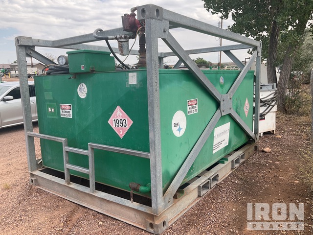 2007 Dragon 2300 ET 2300 gal Skid Mounted Steel Diesel Fuel Tank in ...