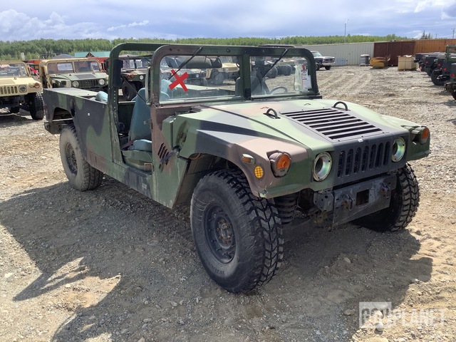 Surplus 2003 AM General M1097A2 HMMWV 2 Door w/Truck Body in Wasilla ...