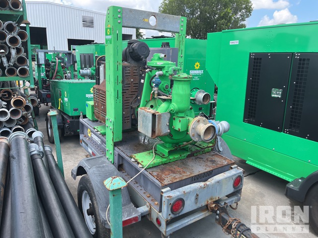 2018 Atlas Copco PAS 100 HF T4F Trailer-Mounted Water Pump in Coral ...