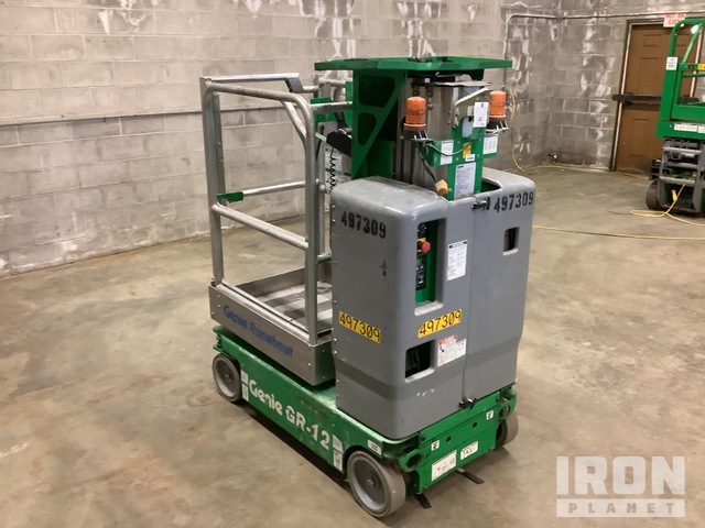 2012 Genie GR-12 Electric Vertical Mast Lift in Lynnwood, Washington ...