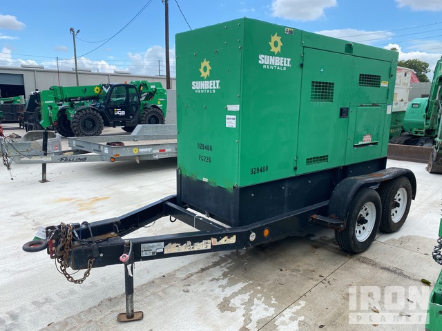 2016 Multiquip Whisperwatt DCA-70SSIU4F 56 kW Mobile Generator Set in Pinellas Park, Florida ...