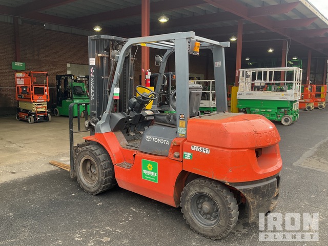 2013 Toyota 7FDU35 7000 lb Cushion Tire Forklift in Maspeth, New York ...