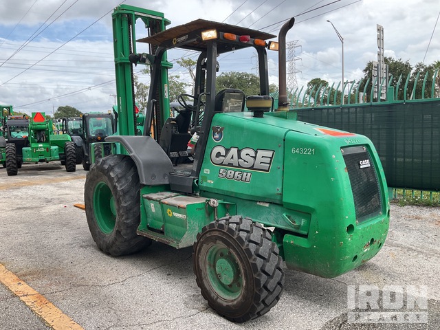 2014 Case 586H 8000 lb 4x4 Rough Terrain Forklift in Tampa, Florida ...