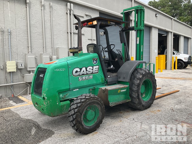 2014 Case 586H 8000 lb 4x4 Rough Terrain Forklift in Tampa, Florida ...
