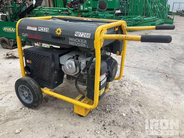 2016 Wacker Neuson GP5600A 5.6 kW Portable Generator Set in Fairfield ...