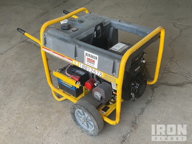 2018 Wacker Neuson GPS9700 9.7 kW Portable Generator Set in Fishers ...