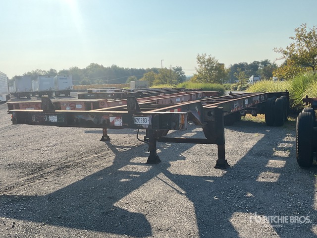 1989 Strick 30 ft T/A Gooseneck Container Trailer | Ritchie Bros ...