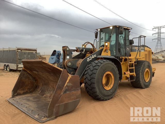 2014 John Deere 824K Wheel Loader in Midland, Texas, United States ...