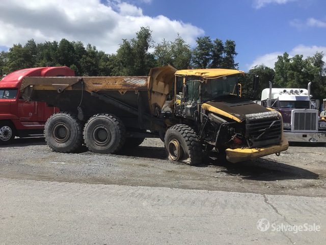 Volvo A30D Articulated Dump Truck (Inoperable) in Abbington, Virginia ...