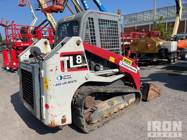 2017 Takeuchi TL8 Two-Speed High Flow Compact Track Loader (Inoperable ...
