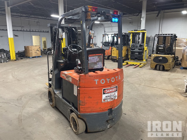 2004 Toyota 7FBCU25 3500 lb Electric Forklift in Troy, Michigan, United ...