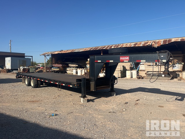 2016 Overbilt 15 ton T/A Gooseneck Equipment Trailer in Wichita Falls ...
