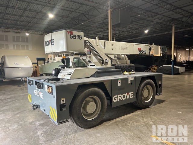 2009 Grove YB5515 15 ton 4x4 Carry Deck Crane in Jacksonville, Florida ...