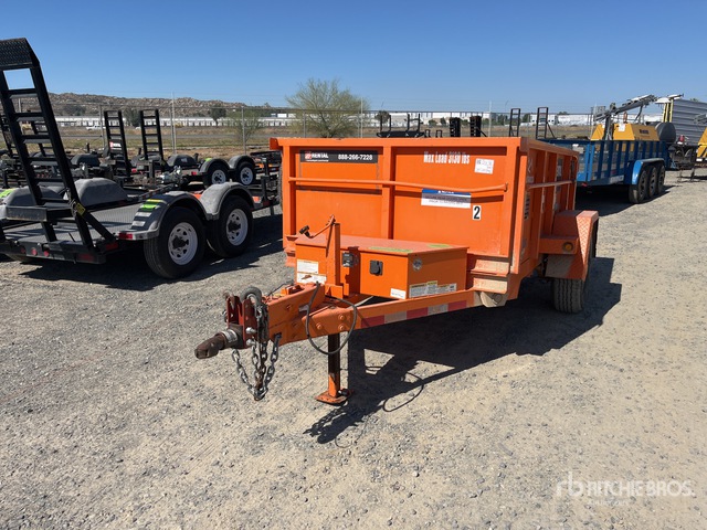 2017 Snake River DMP58-5KHD 8 ft S/A Dump Utility Trailer | Ritchie ...