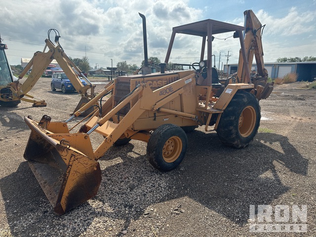 1987 Case 480E 4x2 Backhoe Loader in Lubbock, Texas, United States ...