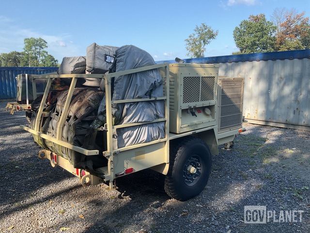 Surplus 2010 DHS Systems DRASH Shelter Transport Trailer in ...