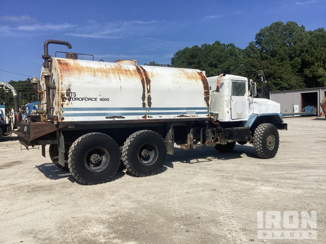 1986 AM General M927 4000 gal 6x6 Water Truck in Charleston, South ...