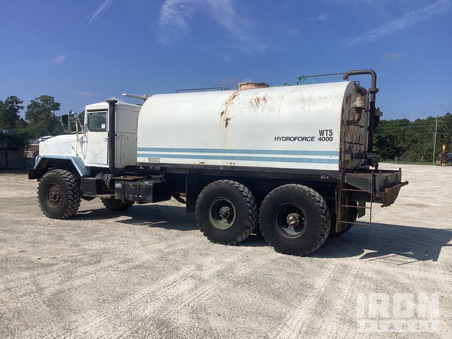 1986 AM General M927 4000 gal 6x6 Water Truck in Charleston, South ...