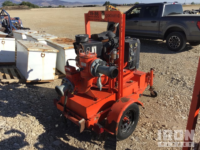 2011 Godwin CD100M Trailer-Mounted Water Pump in Lewistown, Montana ...