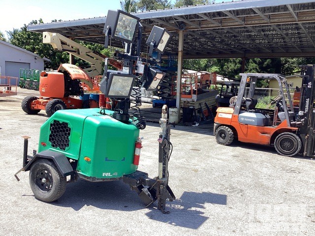 2017 Genie RL4 6 kVA Light Tower in Hollywood, Florida, United States ...