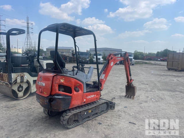 2016 Kubota KX018-4 Mini Excavator in Pasadena, Texas, United States ...