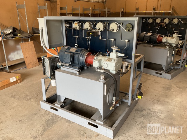 Surplus Bell Helicopter TS123K-H5 Flight Control Hydraulic Test Stand ...