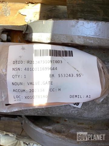 Surplus Pima Valve N-NB-25025L-HH-325 8IN Gate Valve in Hermiston ...