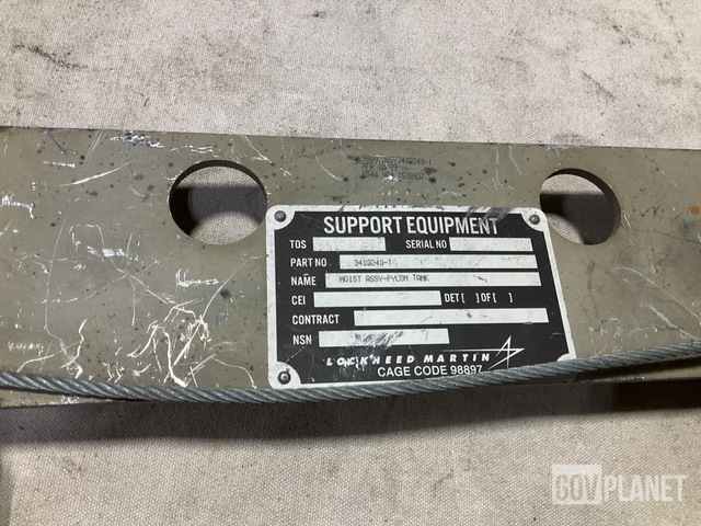 Surplus (6) Lockheed Martin 3403240-1 Hoisting Adapters in Chambersburg ...