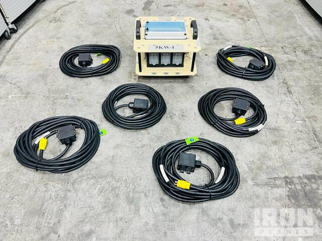 LEX 5KW-I Power 30 Amp Distribution Spider Assembly Set with Feeder ...