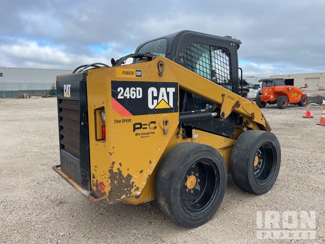 2015 Cat 246D Two-Speed Skid Steer Loader in Menomonee Falls, Wisconsin ...