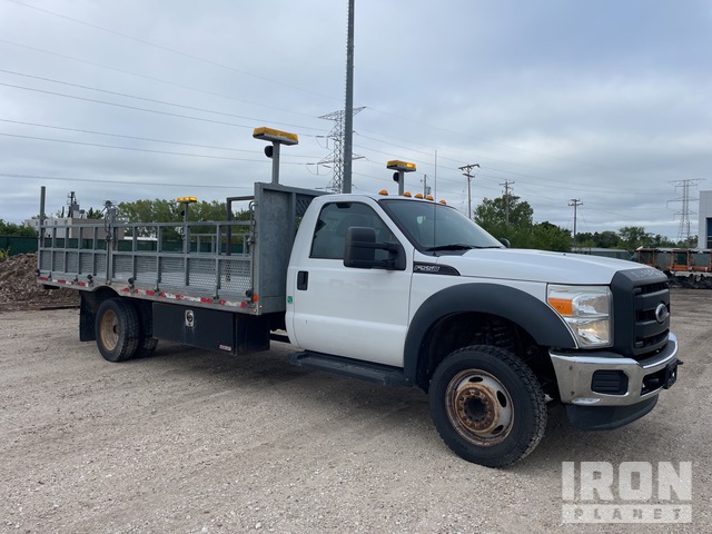 2015 Ford F-550 Super Duty Flatbed Truck in Menomonee Falls, Wisconsin ...
